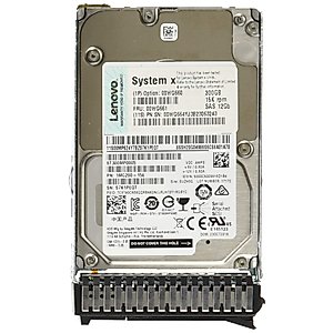 Lenovo 00WG660 System X 300GB 2.5" 15K SAS HDD 64 MB Cache 2.5" Internal Bare or OEM Drives