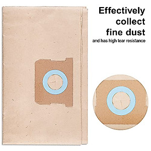 9 Pack DXVA19-4102 Dust Bag Compatible with DEWALT 12 to 16 Gallon Wet Dry Vacumm DXV12P, DXV14P, DXV16P, DXV16S, DXV16PA, by KEEPOW