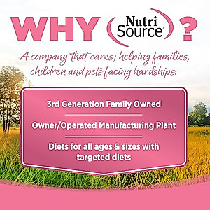 NutriSource Pure Vita Limited Ingredient Grain Free Dry Dog Food, Small Bites, Salmon and Peas, 15LB