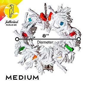 Supreme Cotton Wreath 8" dia.