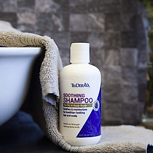 TriDerma Soothing Shampoo For Dry Scalp, Maximum Strength, Coal Tar Free, All Hair Types, 8.3 oz