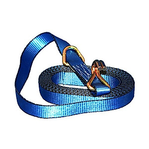 Everest Premium Ratchet Tie Down – 1 PK – 1 IN – 16 FT – 1000 LBS Working Load – 3000 LBS Break Strength – Cambuckle Alternative – Cargo Straps Perfect for Moving Appliances, Lawn Equipment and Motorcycles