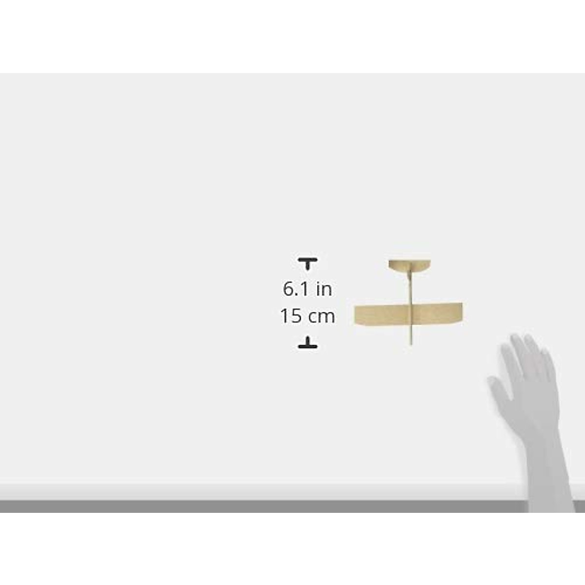 S&S Worldwide Balsa-Wood Top Gun Glider Model Planes. Assemble Planes and Decorate with Paints or Markers. Perfect for Field Days, Summer Camps, STEM Activities and Birthdays, Beige (Pack of 36)