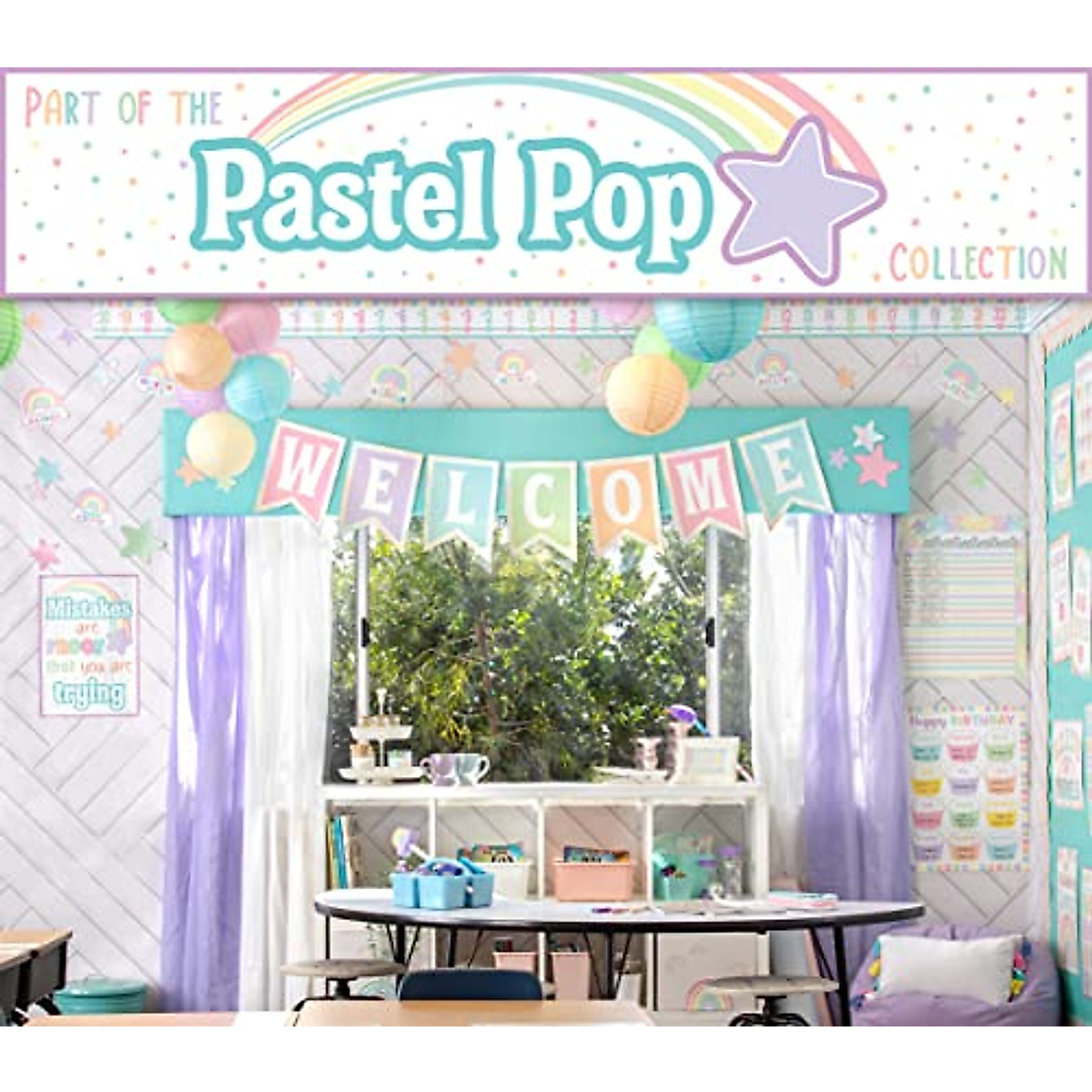 Teacher Created Resources Pastel Pop Positive Sayings Accents