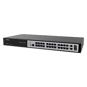 LUXUL 26-Port/24-Poe+ Managed Switch