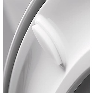Kohler 4734-0 Rutledge Elongated, Grip-Tight Bumpers, Quiet-Close Release Hinges, Quick-Attach Hardware, No Slam Toilet Seat, White