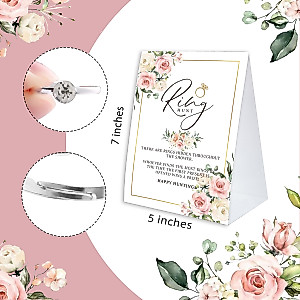 Bridal Shower Ring Game, Ring Hunt Bridal Shower Game 30 fake rings, bridal shower decorations, wedding games, bachelorette party games for guests - RH04