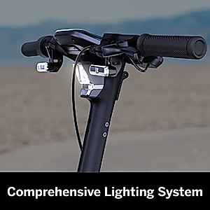 Segway Ninebot P65 Electric Kick Scooter- 500W Motor, 40.4 Miles Long Range & 25 MPH, w/t 10.5" Self-Sealing Tubeless Tires, Dual Brakes, Commuting Electric Scooter for Adults & Teens