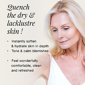 Poppy Austin 120mL Rose Water Toner for Face - Pure Face Toner, Cruelty-Free Rosewater Facial Toner - Triple Purified Rose Water for Face, Alcohol Free Rosewater Toner - Moroccan Rose Toner for Face