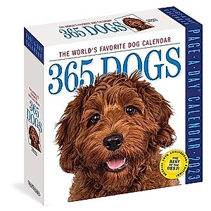365 Dogs Page-A-Day Calendar 2023: The World's Favorite Dog Calendar