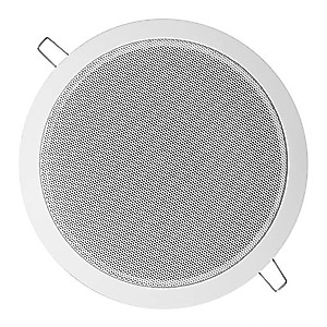 Rockville 70V 6" Commercial Ceiling Speakers 4 Restaurant/Office, White (CCL6T