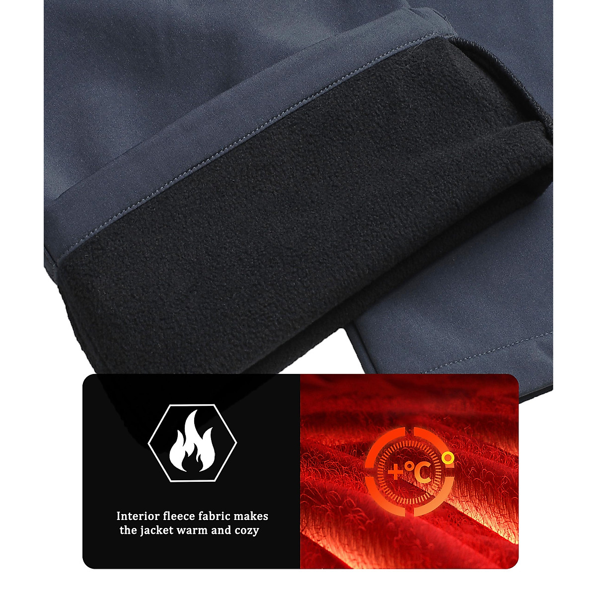 MAGCOMSEN Ski Pants Men Snow Pants Men Hiking Pants Mens Camping Pants Hunting Pants Softshell Pants Winter Pants for Men Sand