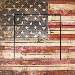 Endless Summer, The Liberty, Square 30" Outdoor Propane Fire Pit, Includes White Fire Glass, Protective Cover, and Patented Hide-Away Door