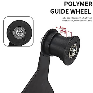 BaiNuo Belt Sander Attachment Grinder - Pipe Tube Polisher Belt Sander Grinding Machine Converter, for Metal Rust Removal Burnishing Finishing Stainless Steel (20-40mm Belt)