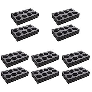 10 Pcs Cola Milk Tea Cup Saucer drink holder for bike disposable serving tray disposable cups cold drinks holder drink packaging tray car interior cup holder Cup Tray pearl cotton