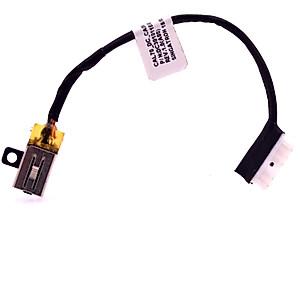 Deal4GO DC Power Jack Cable Harness Replacement for Dell Inspiron 15 5570 5575 17 5770 5775 P35E P35E001 02K7X2 2K7X2 DC301011B00