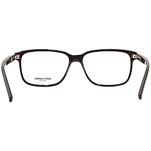 SAINT LAURENT SL-458 004 Eyeglasses Men's Black/Silver Full Rim Square 58mm