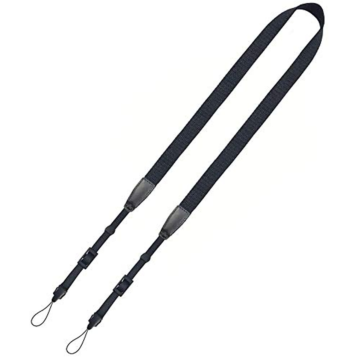 CHMETE Camera Neck Strap/Thin Camera Strap or Binoculars Strap Black