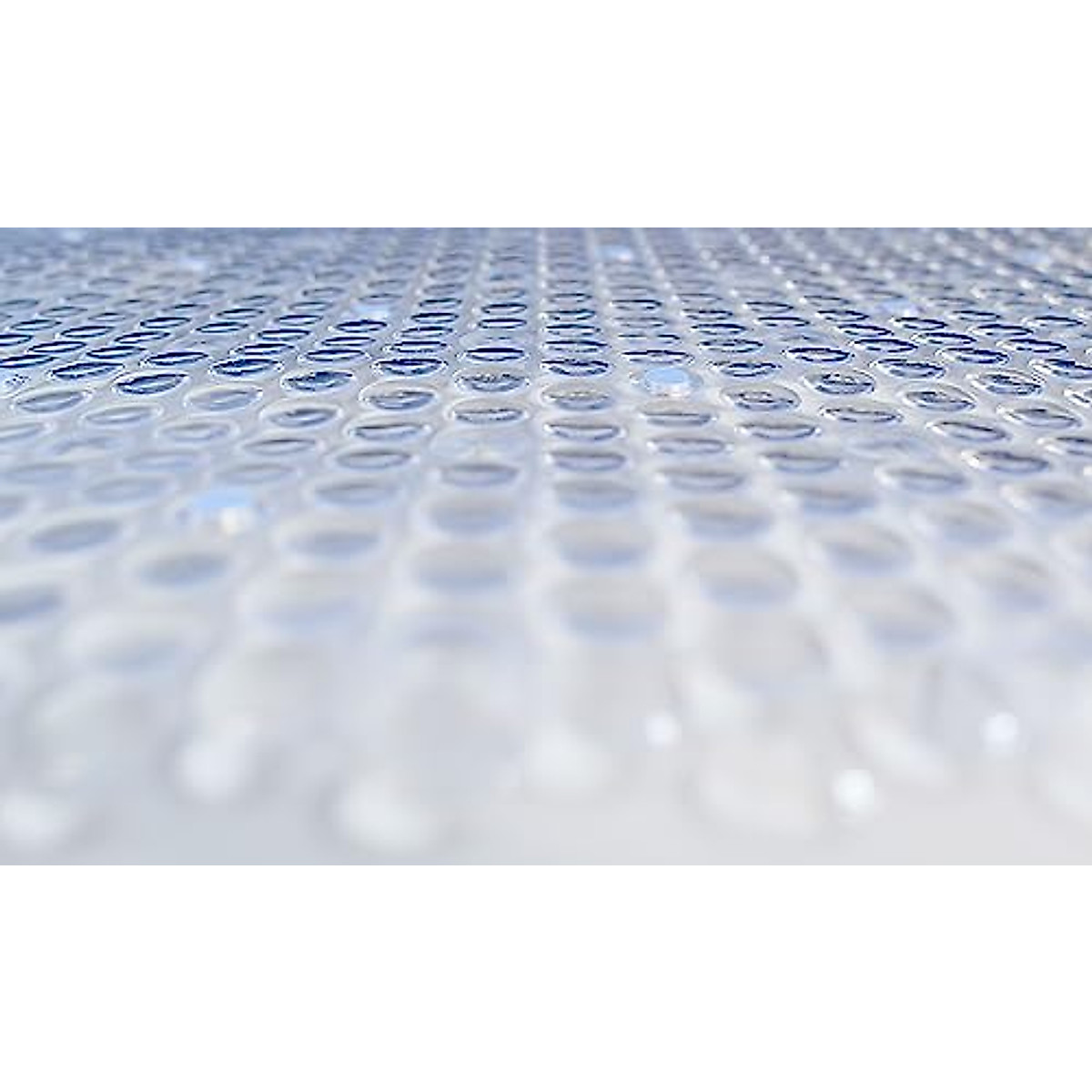 Splash Home Order Bathtub Mat Non-Slip, Shower Mat with 112 Suction Cups and Drain Holes Bath Mat for Tub, 27 L x 14 W Inches, Machine Washable, PVC - Clear