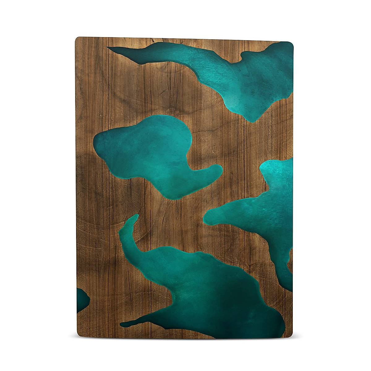 Head Case Designs Officially Licensed Alyn Spiller Aqua Art Mix Vinyl Faceplate Sticker Gaming Skin Decal Cover Compatible With Sony PlayStation 5 PS5 Digital Edition Console and DualSense Controller