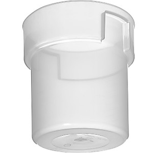 Carlisle FoodService Products Bain Marie Round Food Storage Container with Stackable Design for Kitchens, Restaurants, Catering, Plastic, 18 Quarts, Clear