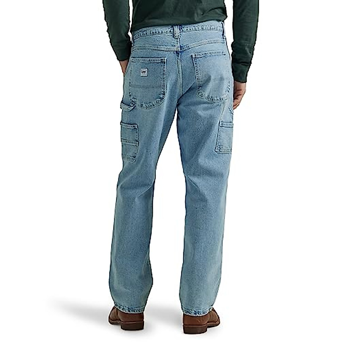 Lee Men's Legendary Workwear Carpenter Jean, Union Fade, 36W x 30L