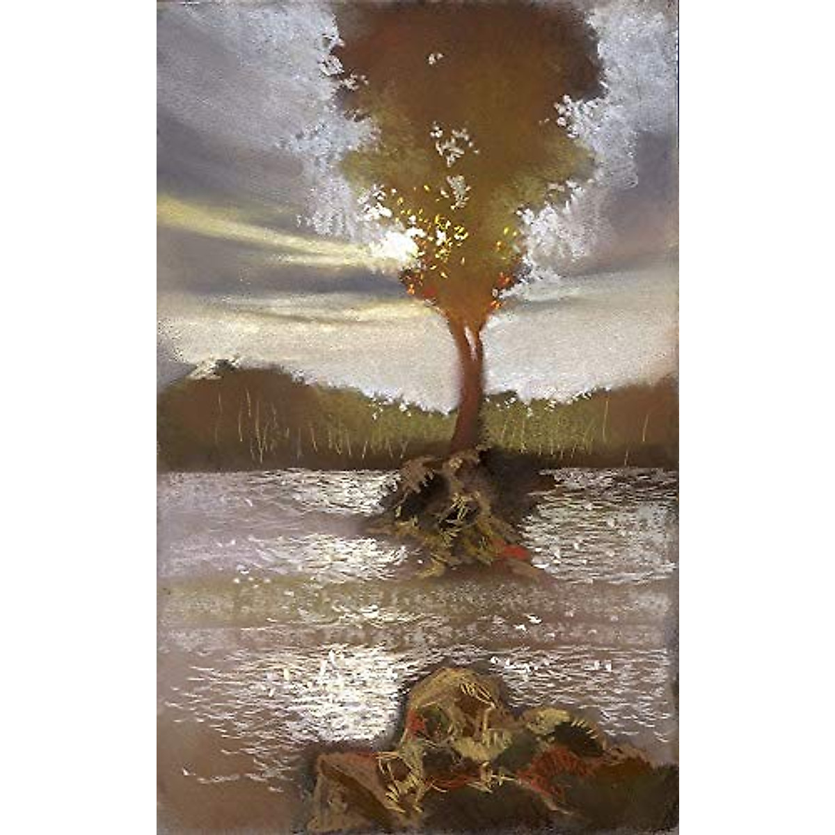 Posterazzi PDXRC100326SMALL Ripple Effect II Ricci Poster Print, 14 x 24, Multicolor