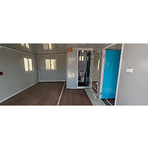 Modern Prefab Expandable Container House | Foldable & Portable Home | Steel Frame Double Glass Windows | Kitchen & Bathroom | 3 Rooms | Easy Assembly