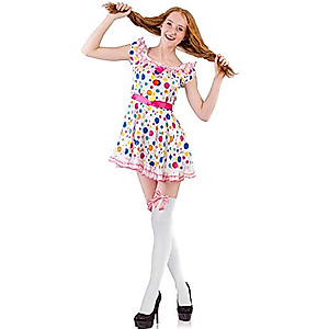 Geyoga 6 Pairs Satin Bow Stockings Women Thigh High Stockings Over Knee Long Stockings Halloween Socks for Women Dress(Average Size,Vivid Color)