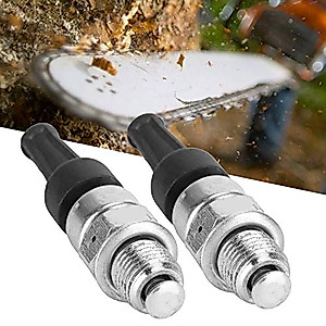2PCS Aluminum Decompression Valve Cylinder Decompression Valve Replacement Fit Garden Accessories for STIHL TS400 TS410 TS420 TS460 TS700 TS800