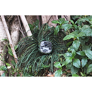 Ghillie Skin Compatible with Arlo GO Smart Security Home Camera, Ghillie Cover for Arlo GO Wire-Free Cameras, Camouflage