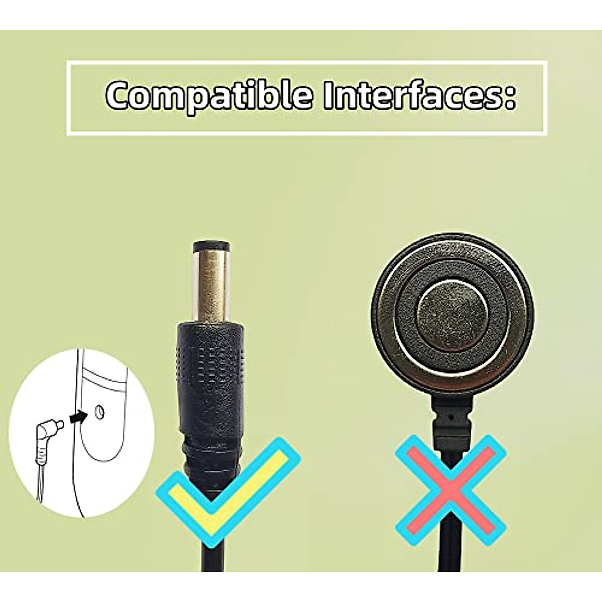 Qjin AC/DC Adapter for Shark VM200 VM200C UM205 VC205 VM20026 VM190 VACMOP Hard Floor Vacuum Mop Charger