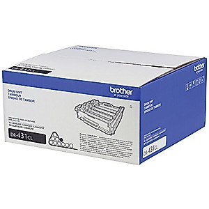 Brother Printer DR431CL Drum Unit-Retail Packaging, White