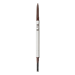 ILIA - In Full Micro-Tip Brow Pencil | Non-Toxic, Vegan, Cruelty-Free, Clean Makeup (Soft Brown)