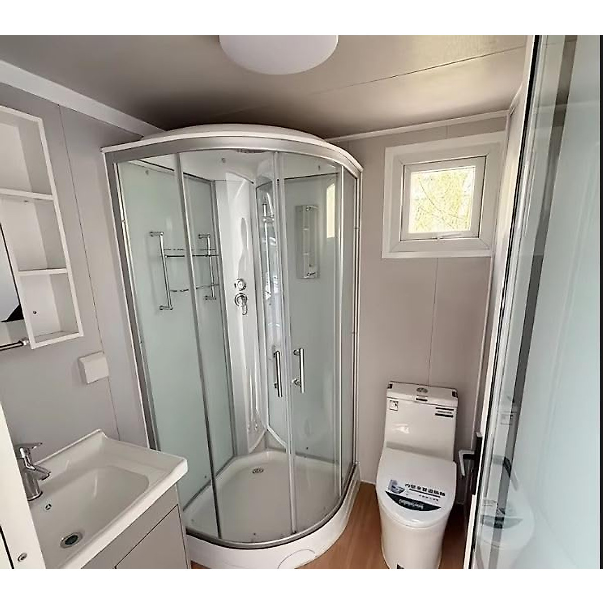 40 ft Mobile Home, Expandable Container House, 3 Bedrooms, One Living Room, One Kitchen, One Bathroom, 12KW Power Consumption Custom Design Container Mobile House Extendable Container House