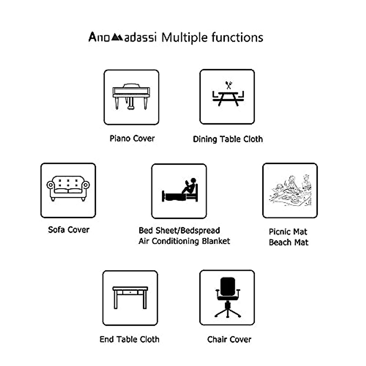 Anomadassi Hope Faith Prayer Bible–Isaiah 41:10 Blanket,Flannel Throw Blanket Ultra Soft Micro Lightweight Flannel Blanket Bed Couch Living Room 50"x40" Small for Kid