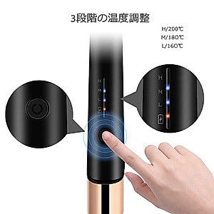 Cordless Hair Straightener for Touching Up Short Thin Fine Hair On The Go 【2023 𝗡𝗘𝗪 Upgrade】,Portable Flat Iron Rechargeable Build in 4800mAh Battery, Quick Heat Up Cordless Flat Iron