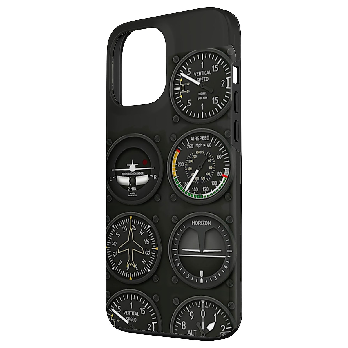 iPhone 13 Pro Max Airplan lovers Pilot Six Flight Instruments Pilots Gifts Case
