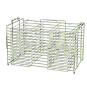Pacon 75004 Board Storage and Drying Rack, 22"w x 28"d, White