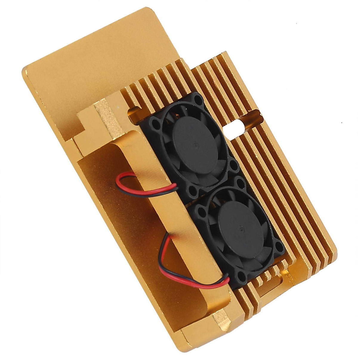 Protection Enclosure Box Armor Case W Dual Cooling Fan Confidential Structure Industrial for Raspberry Pi 3 Model 2B 3B