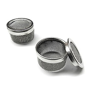 JTS Pack of 2 Mini Basket Ultrasonic Cleaner Small Parts Mesh Holder Cleaning and Holding