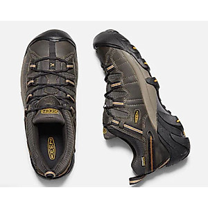 KEEN Men's Targhee II Hiking Shoe, Raven/Tawny Olive - 11 D(M) US