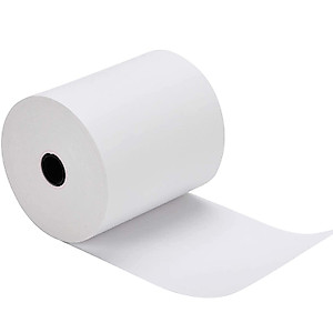Muotich 3 1/8 x230 Thermal Paper Rolls POS Cash Register Thermal Receipt Printer Paper, Pack of 20