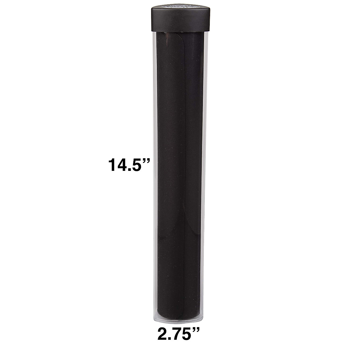 Playmat Tube - Monster Protectors Prism-Shaped Play Mat Tube (Purple) - Won't Roll, Easy in and Out Design (2 Pack)