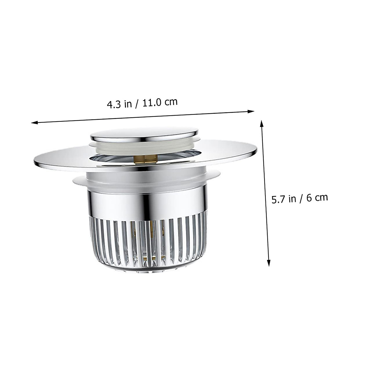 Kitchen Sink Stopper Toilet Toilet Sink Dish Drainer Sink Universal Drain Stopper Sink Basin Stopper Brass Bouncing Core Tub