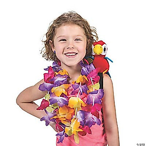 Fun Express Stuffed Parrot on Shoulder - Pirate Costume Accessory for Kids - Halloween Costumes - VBS Vacation Bible School Supplies/Decor