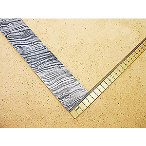 DBD-658, Custom Handmade Damascus Steel Billet Knife/Blank Blade Making Bar
