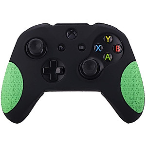 Silicone Non-Slip Rubber Cover Silicone Gel Skin Silicone Case Anti-Slip Water + Thumb Grip Stick Caps for Xbox One/Xbox One S/Xbox One X (A)