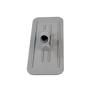 ScrubX 3079 Upright Scrubber Utility Pad Holder, Doodle Bug Scrub Pad Holder, Plastic, Grey, 4.5” x 10”