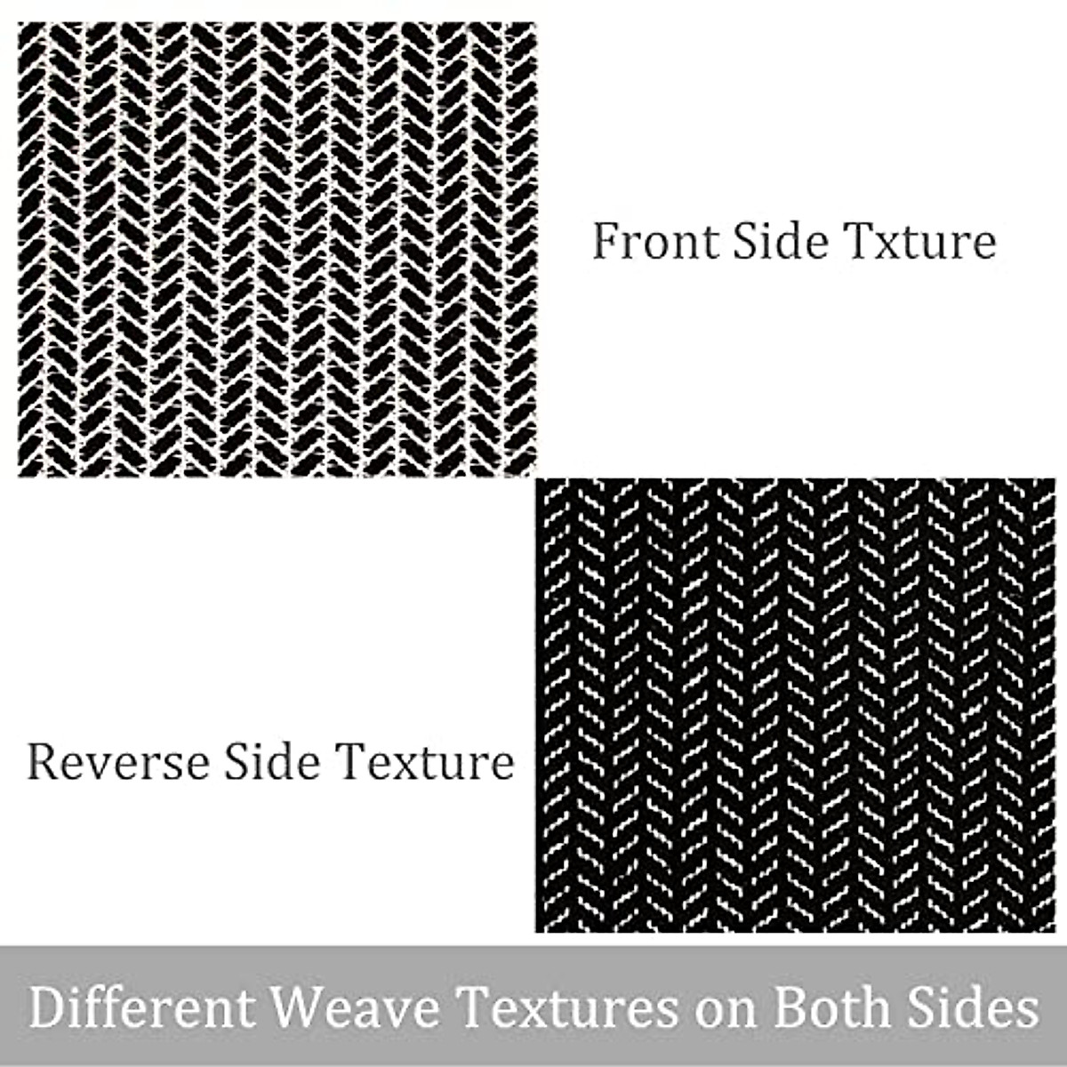 Lahome Boho Bathroom Rugs, Small 2x3 Front Door Mat Lightweight Kitchen Rug Woven Cotton Area Rug with Tassels, Farmhouse Washable Black and White Throw Rug Low Pile Carpet for Entry Laundry